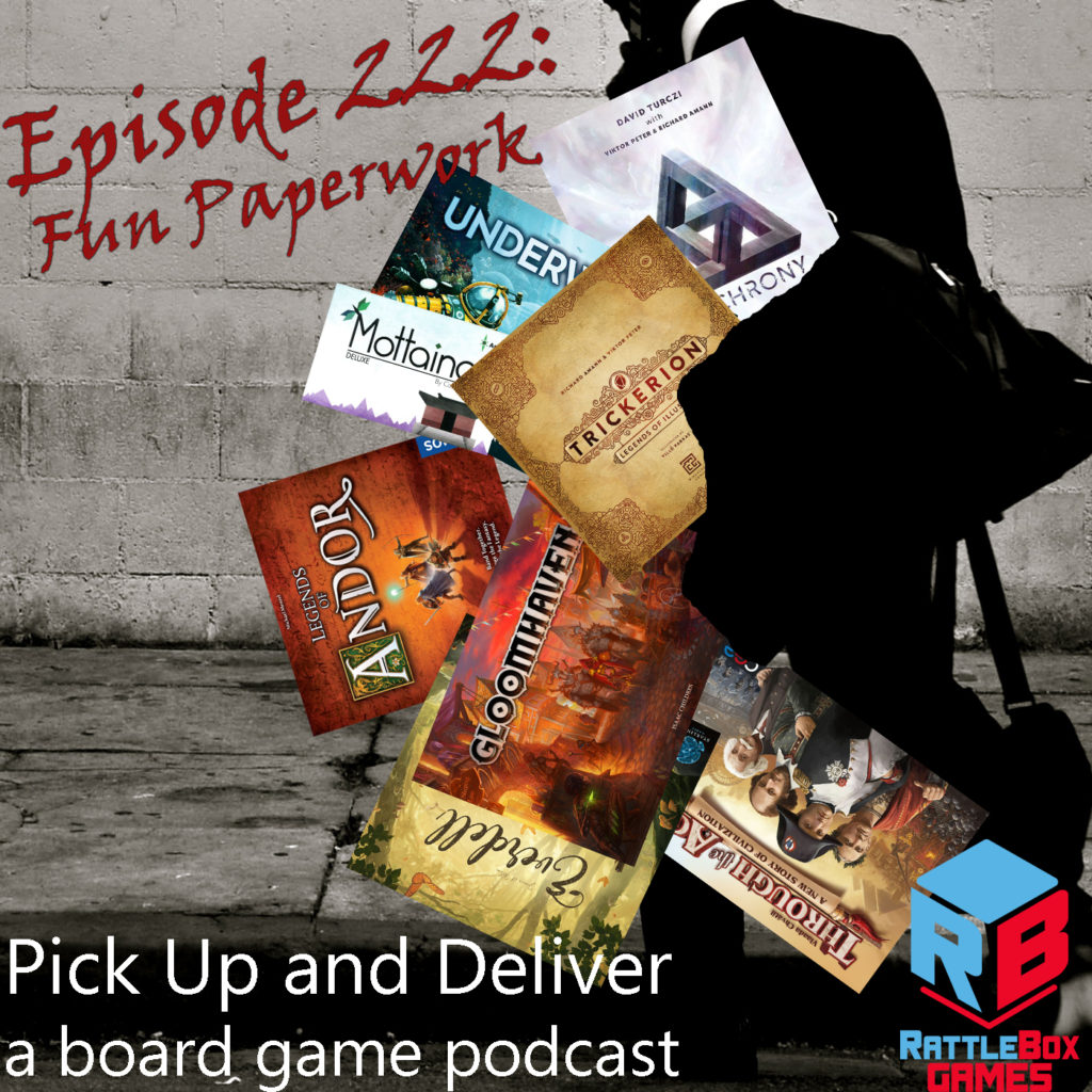 Pick Up & Deliver 222: Fun Paperwork – Rattlebox Games