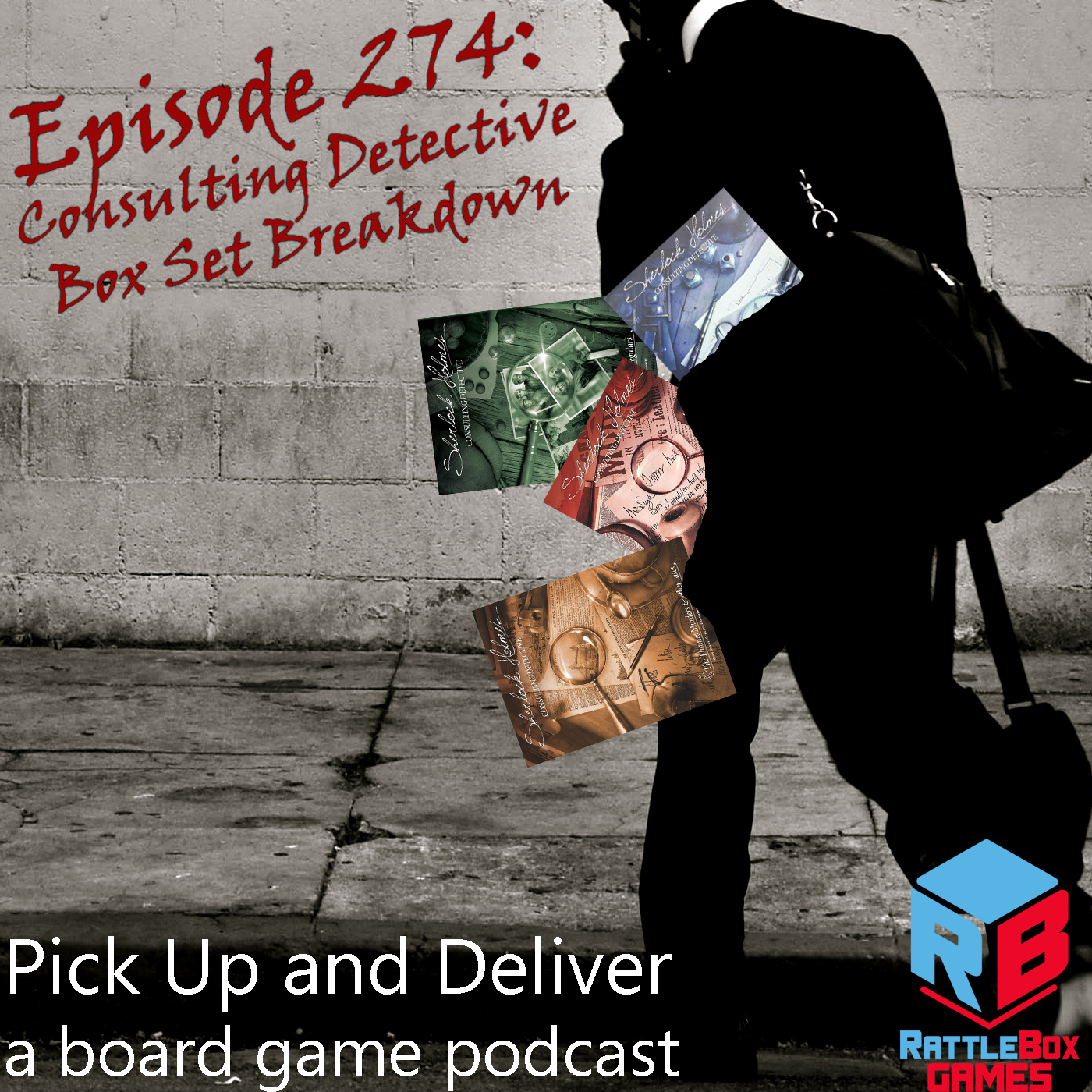 Pick Up & Deliver 274: Consulting Detective Set Breakdown – Rattlebox Games